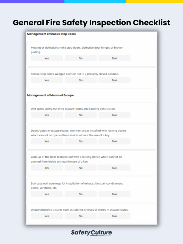 Fire Safety Audit Checklist For Hospitals - Infoupdate.org