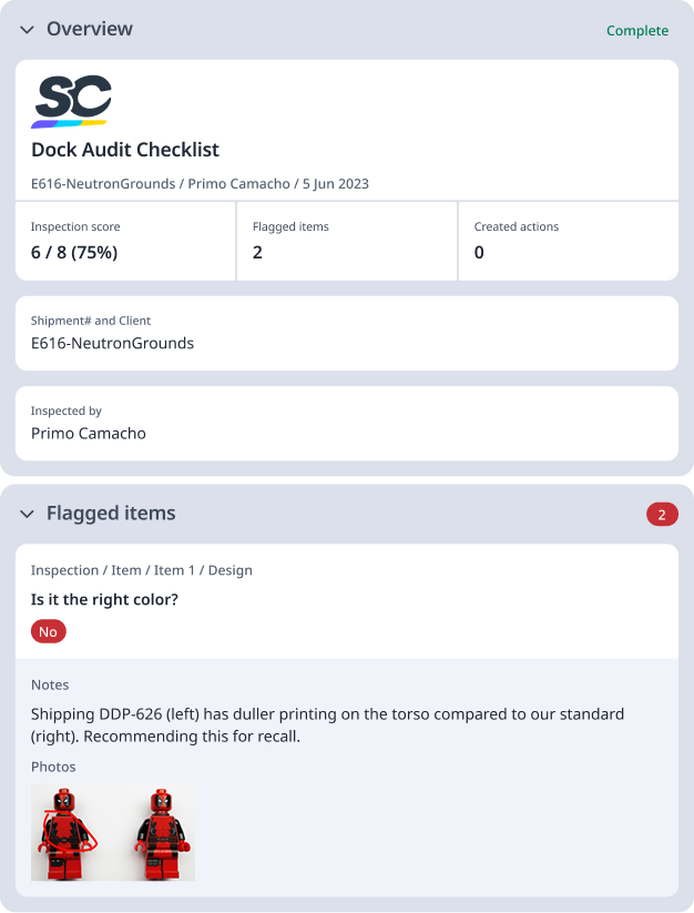 Free Dock Audit Template