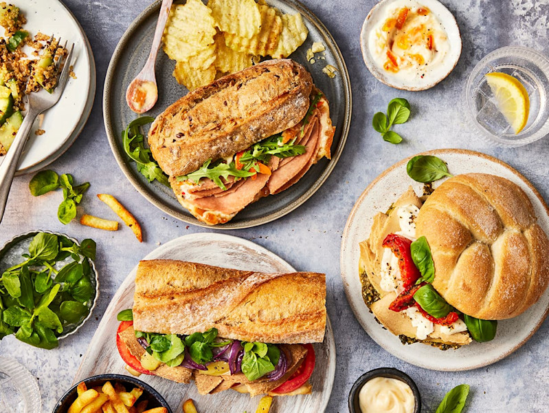 Vegetarian Sandwiches and Wrap Recipes | Quorn