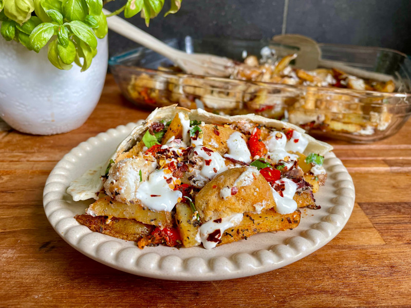 Vegetarisk One Pot Gyros Recept | Quorn