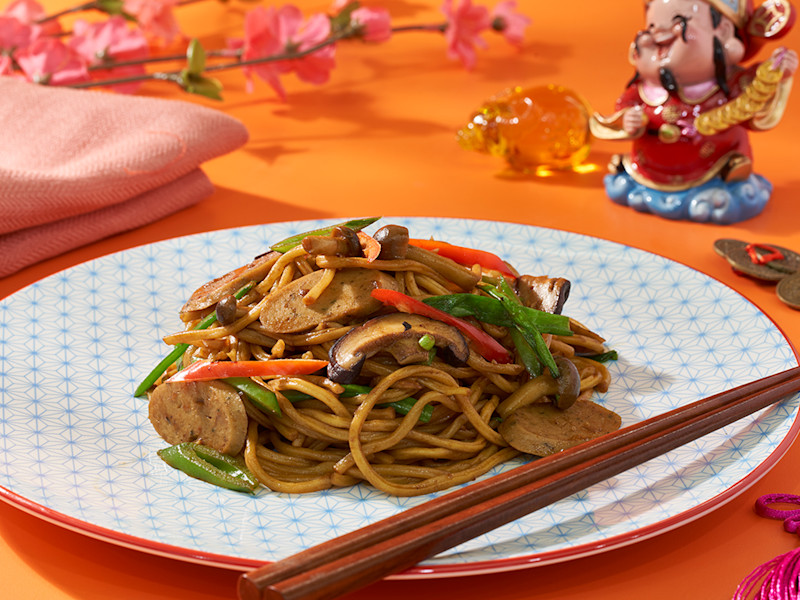 Joyous Braised Longevity Noodles|Quorn SG