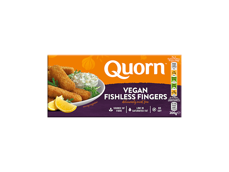 Crispy Vegan Fish Free Fingers | Quorn