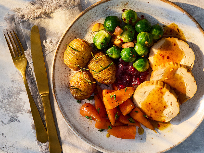 Quorn Roast with Hot Honey Sauce | Quorn