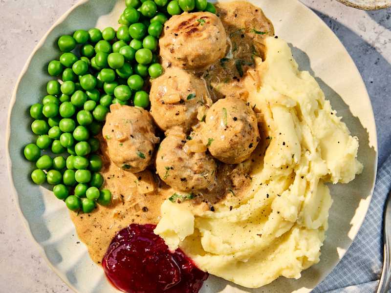 Vegetarian Swedish Style Balls with Quorn Balls Recipe