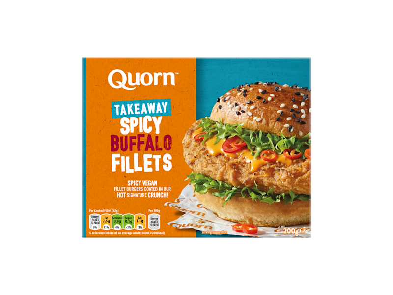 Quorn Spicy Vegan Buffalo Fillets | Vegan Products | Quorn