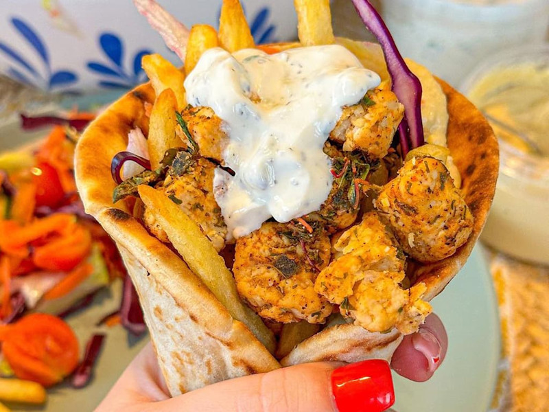 Greek-Style Vegetarian Gyros | Quorn