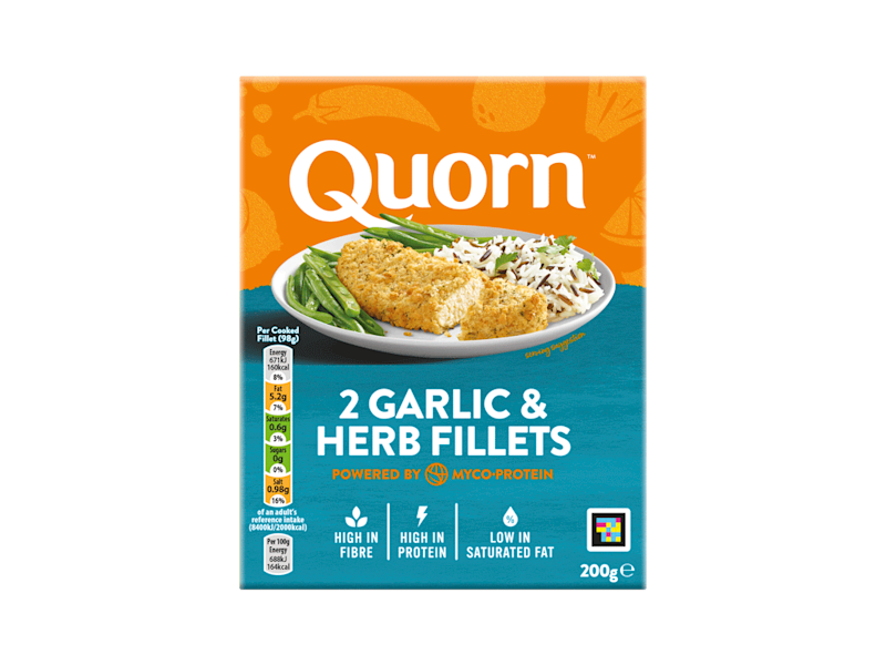 Quorn Garlic & Herb Fillets | Quorn