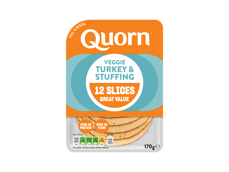 Quorn Vegetarian Turkey & Stuffing Slices | Quorn