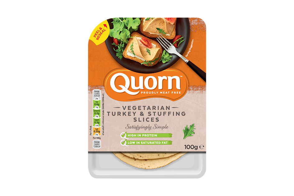 Quorn Vegetarian Turkey & Stuffing Slices | Quorn