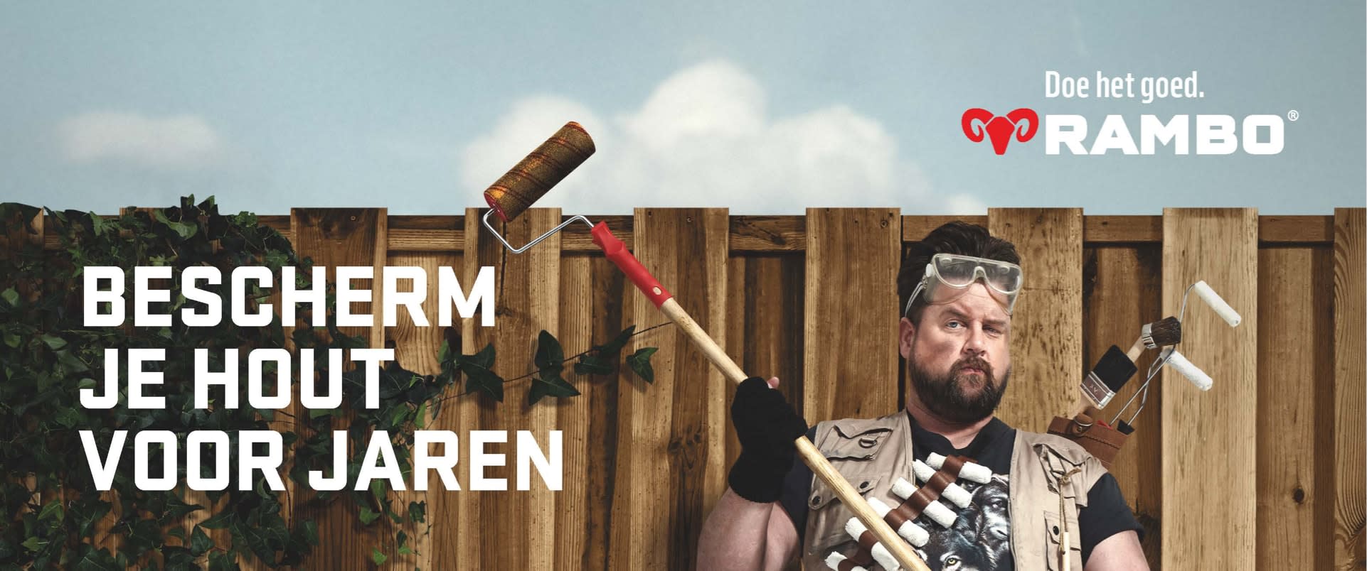 Op zoek naar Rambo Verf? Rambo pantserlak, -beits en oliën voor buiten ...