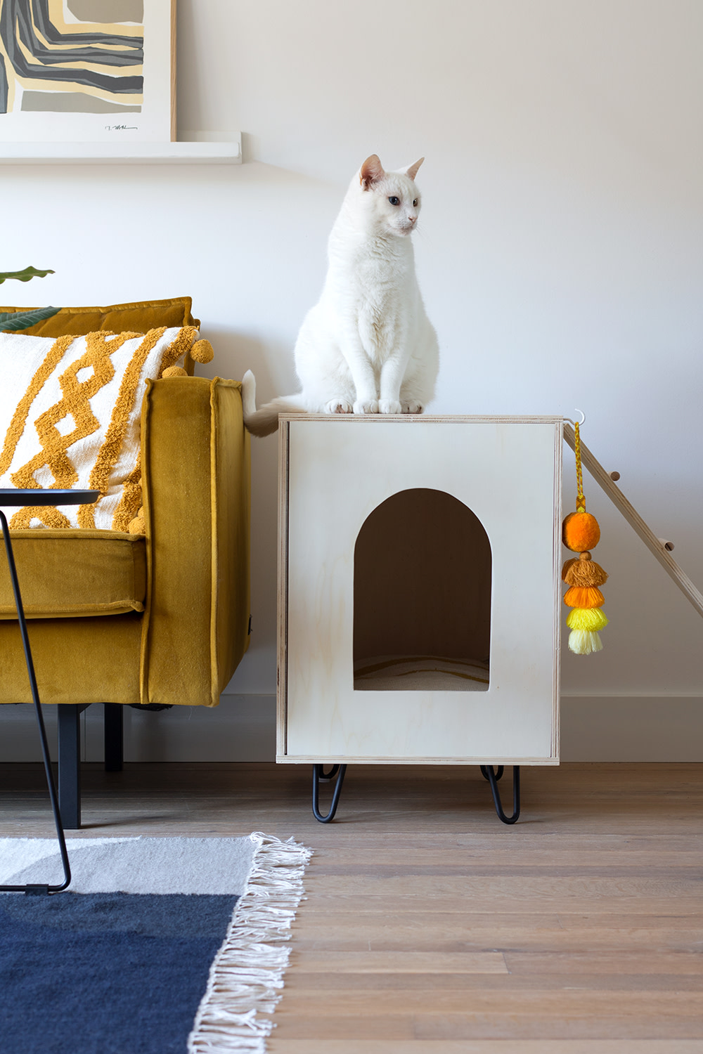 Zelf een kattenhuisje maken - Karwei