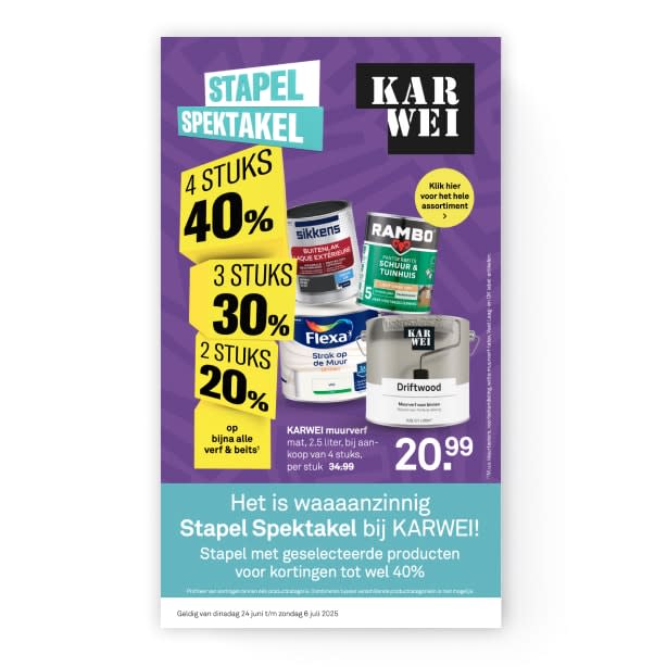 Karwei folder | Vind hier de nieuwste folder | Karwei.nl‎
