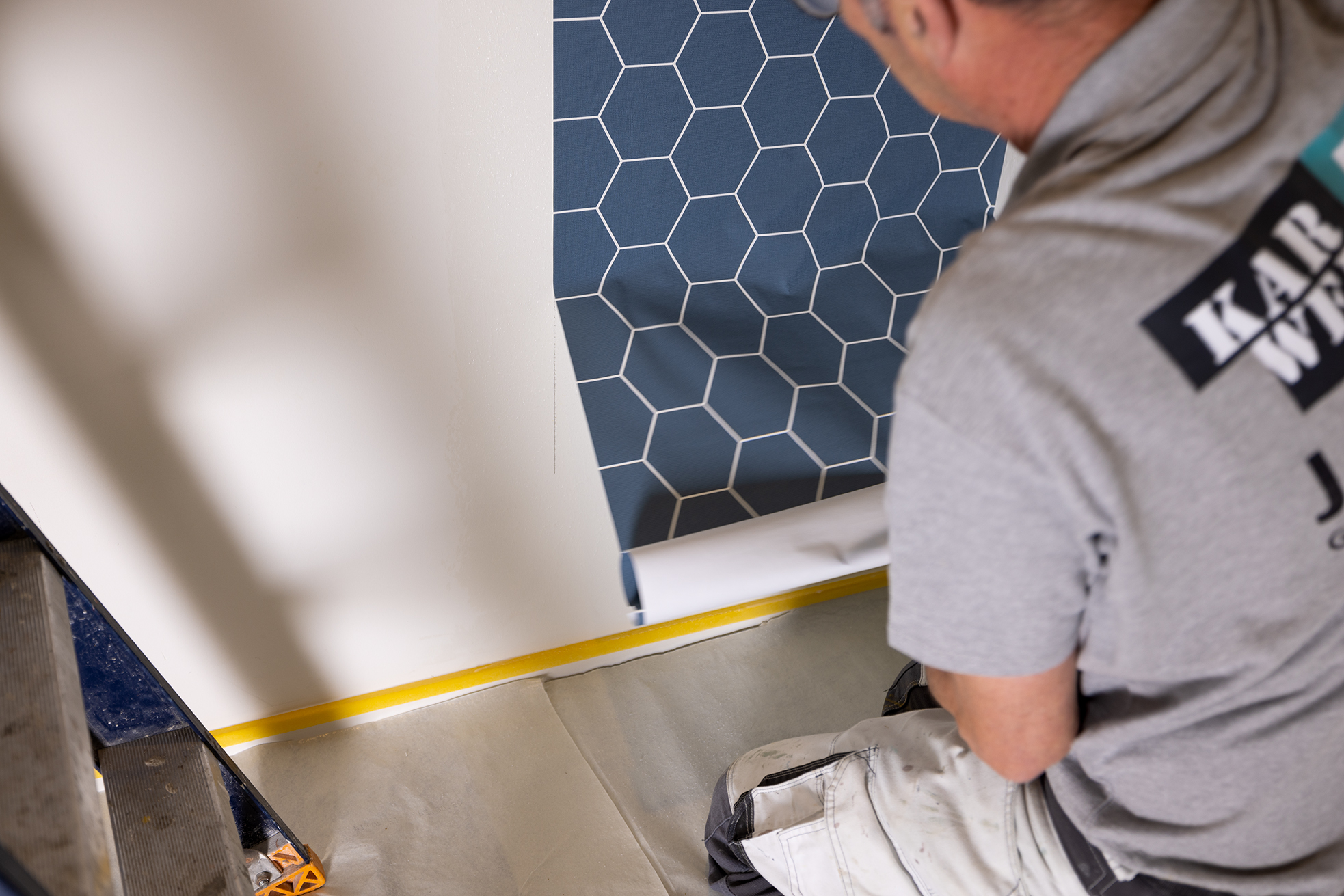 Stijlvol en strak behangen