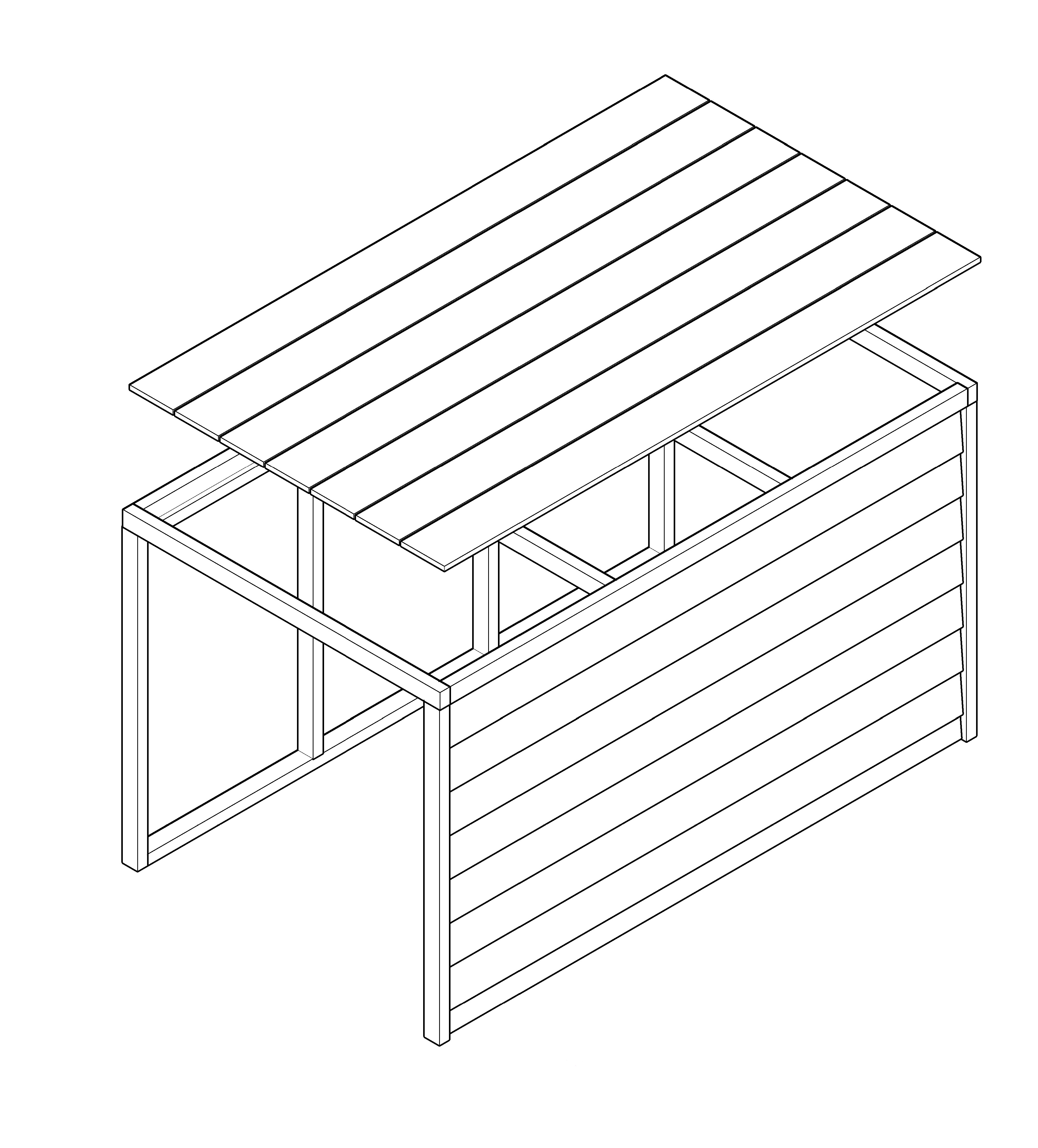 Een houten fietsenstalling maken | Karwei