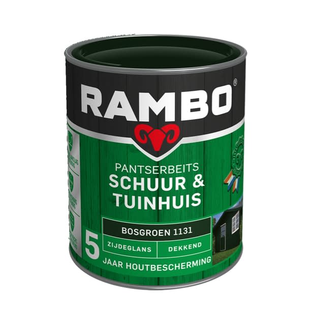 Op zoek naar Rambo Verf? Rambo pantserlak, -beits en oliën voor buiten ...