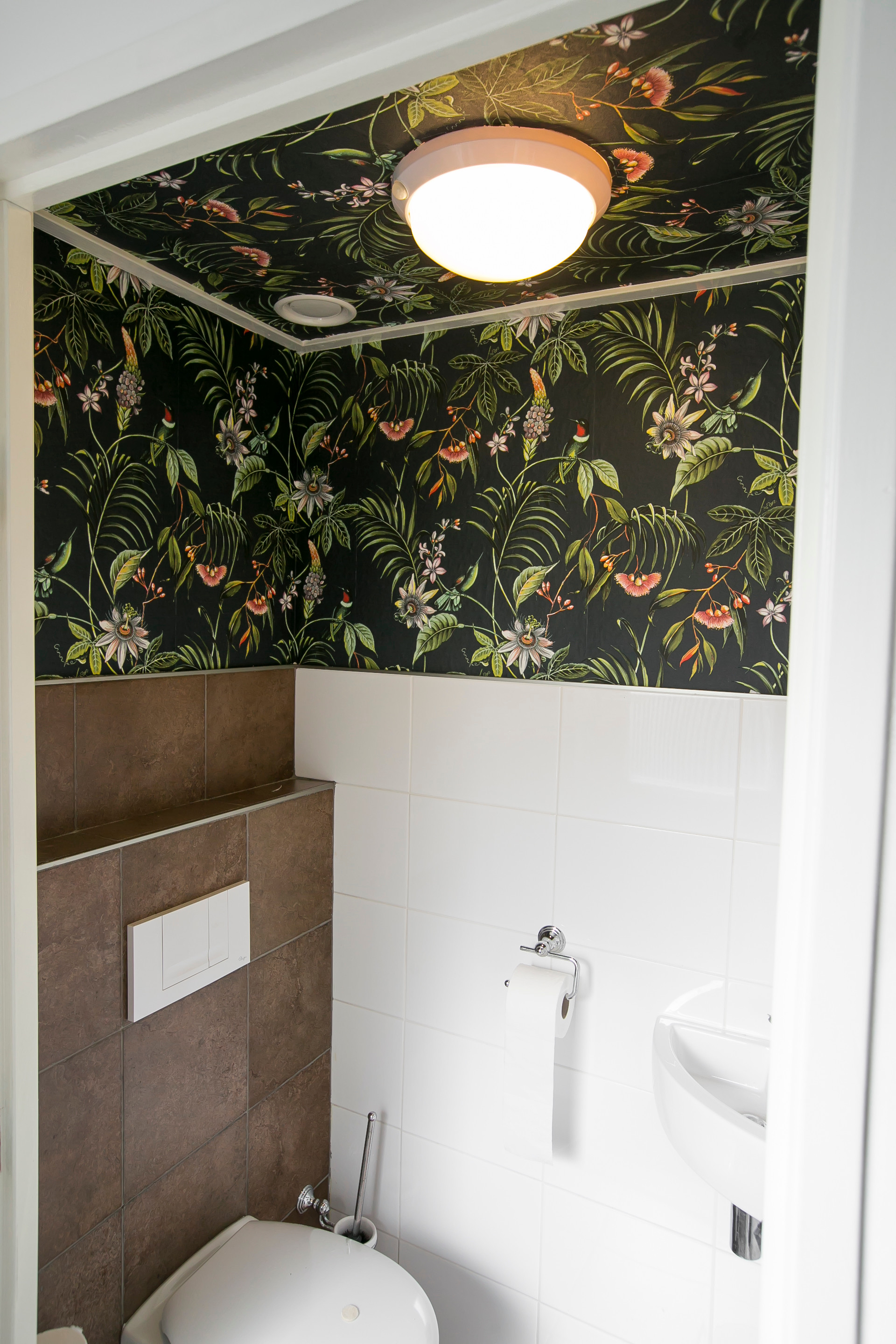 KARWEI | WC pimpen met behang
