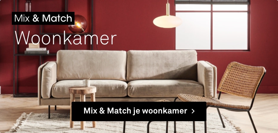 Shop bij KARWEI de producten uit woonkamer Diep rood met naturel