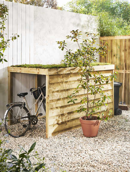 Een houten fietsenstalling maken | Karwei