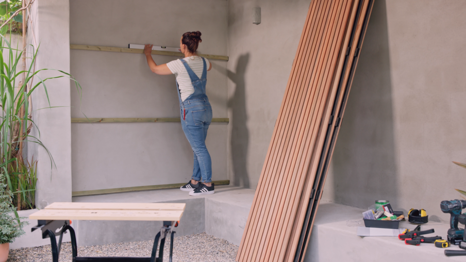 Een wandpaneel voor buiten maken | Karwei