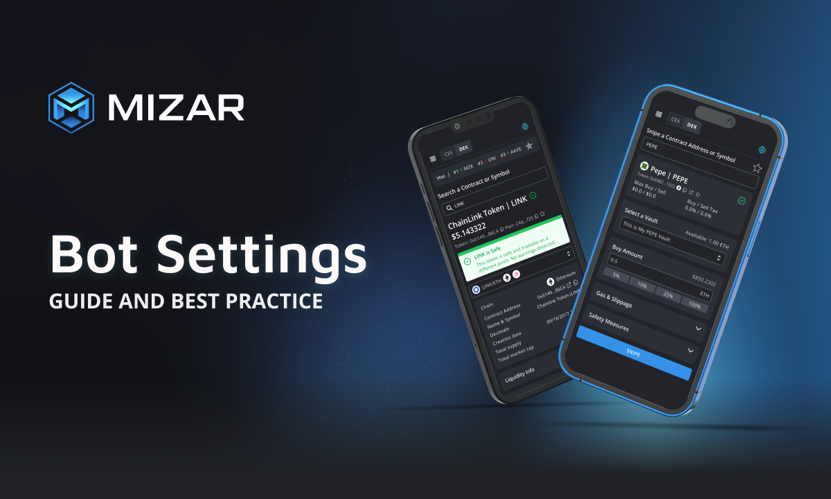 Mastering Your Mizar Sniper Bot: Optimal Settings for Successful Sniping