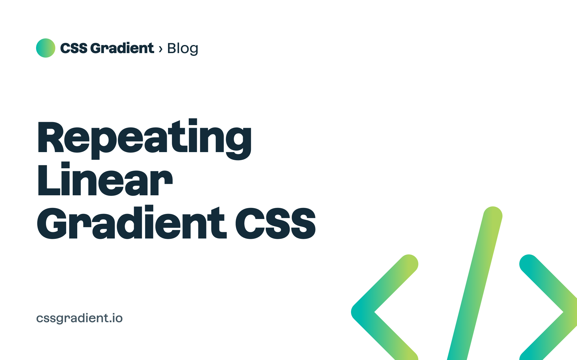 Repeating Linear Gradient CSS – CSS Gradient