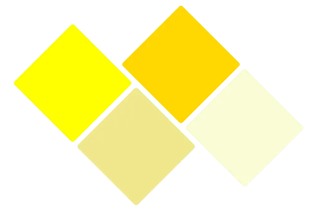 Shades of Yellow Color Palettes – CSS Gradient