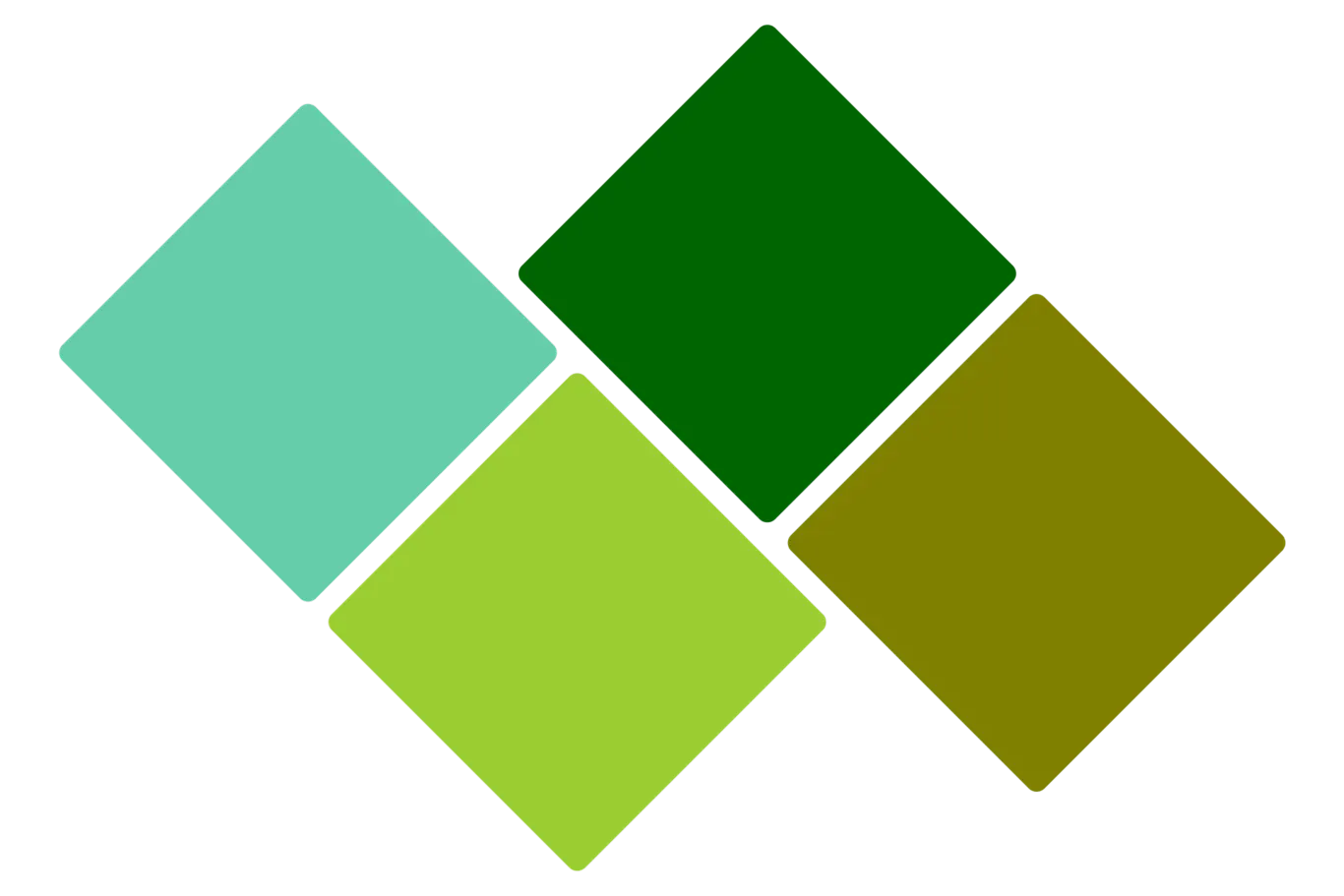 Shades of Green Color Palettes – CSS Gradient