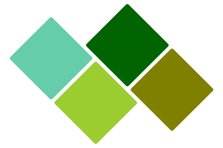 Shades of Green Color Palettes – CSS Gradient