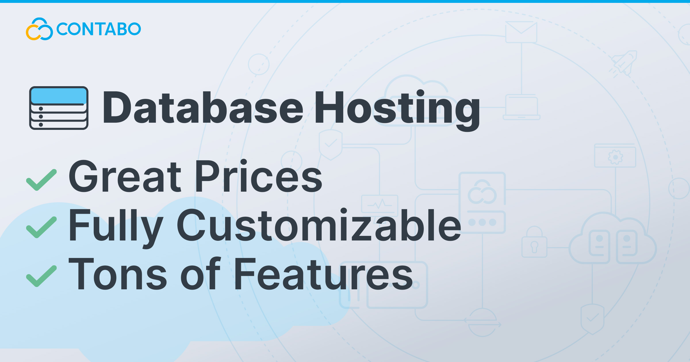 Database Hosting on Award-Winning-Servers | Contabo Database Hosting on Award-Winning-Servers | Contabo