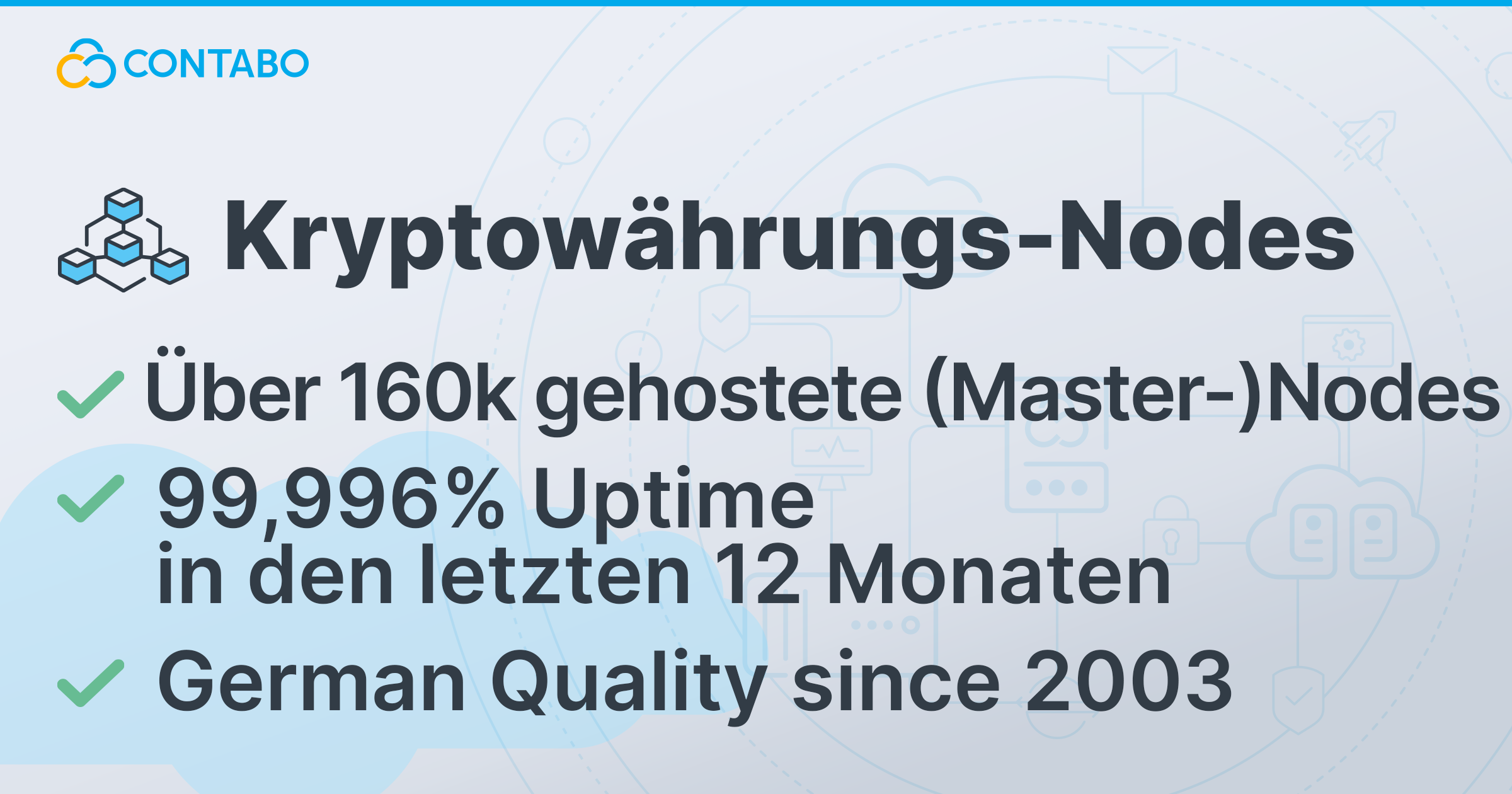 Kryptowährungs-Nodes bei Contabo Kryptowährungs-Nodes bei Contabo