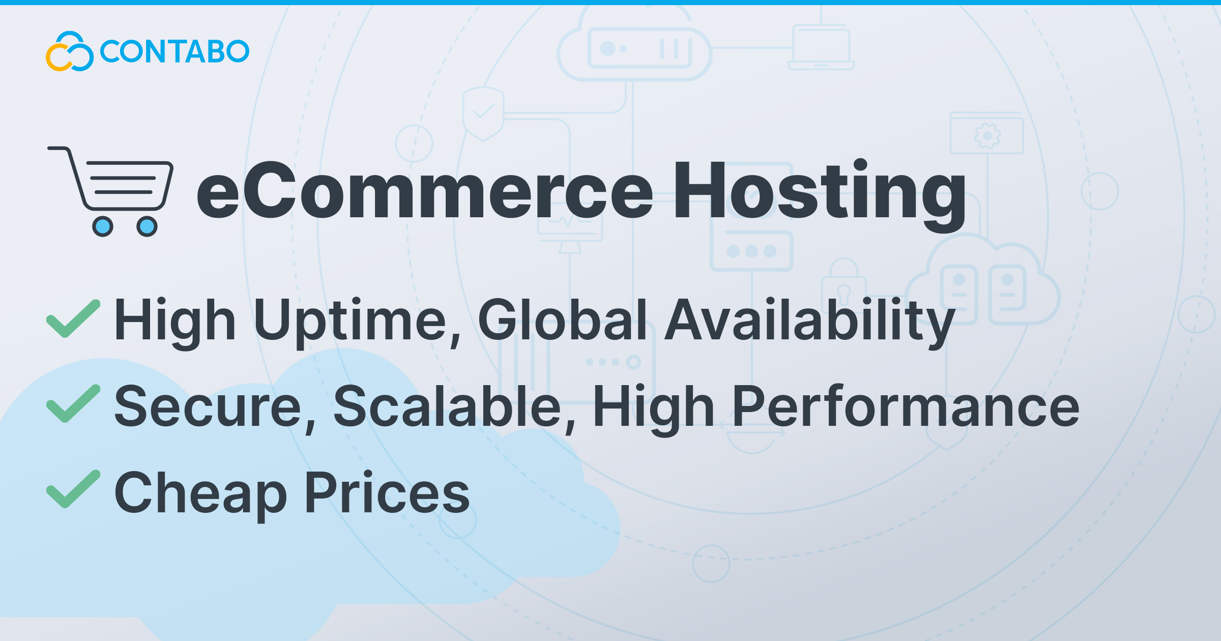 Reliable eCommerce Hosting with Global Reach and High Uptime | Contabo Reliable eCommerce Hosting with Global Reach and High Uptime | Contabo