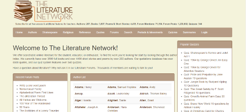 The Literature Network