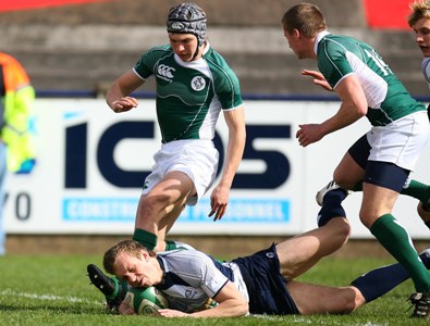 Alex joins Blair Band of Brothers at Edinburgh - Guinness Men's Six Nations