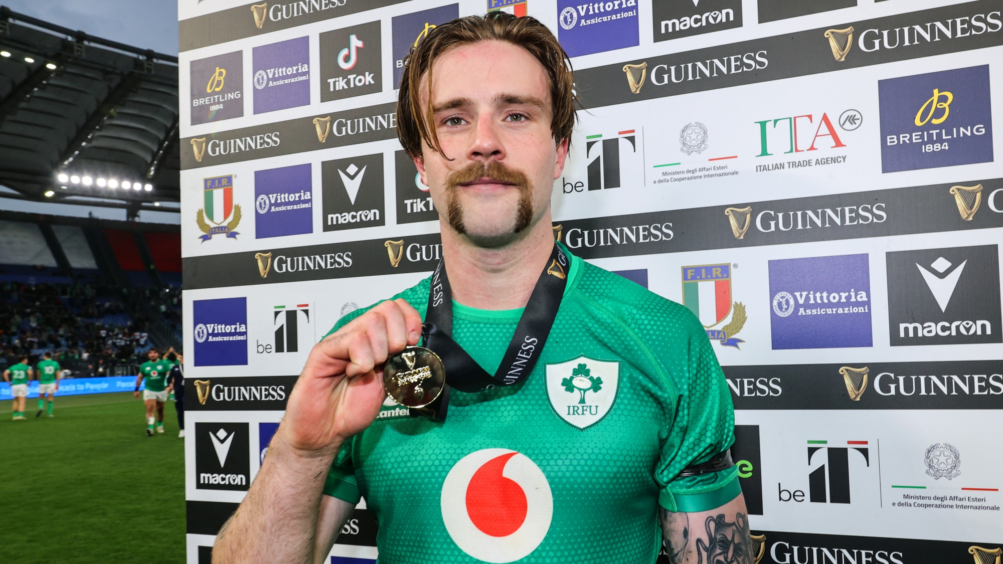Hansen named Player of the Match after double delight in - Guinness Men ...
