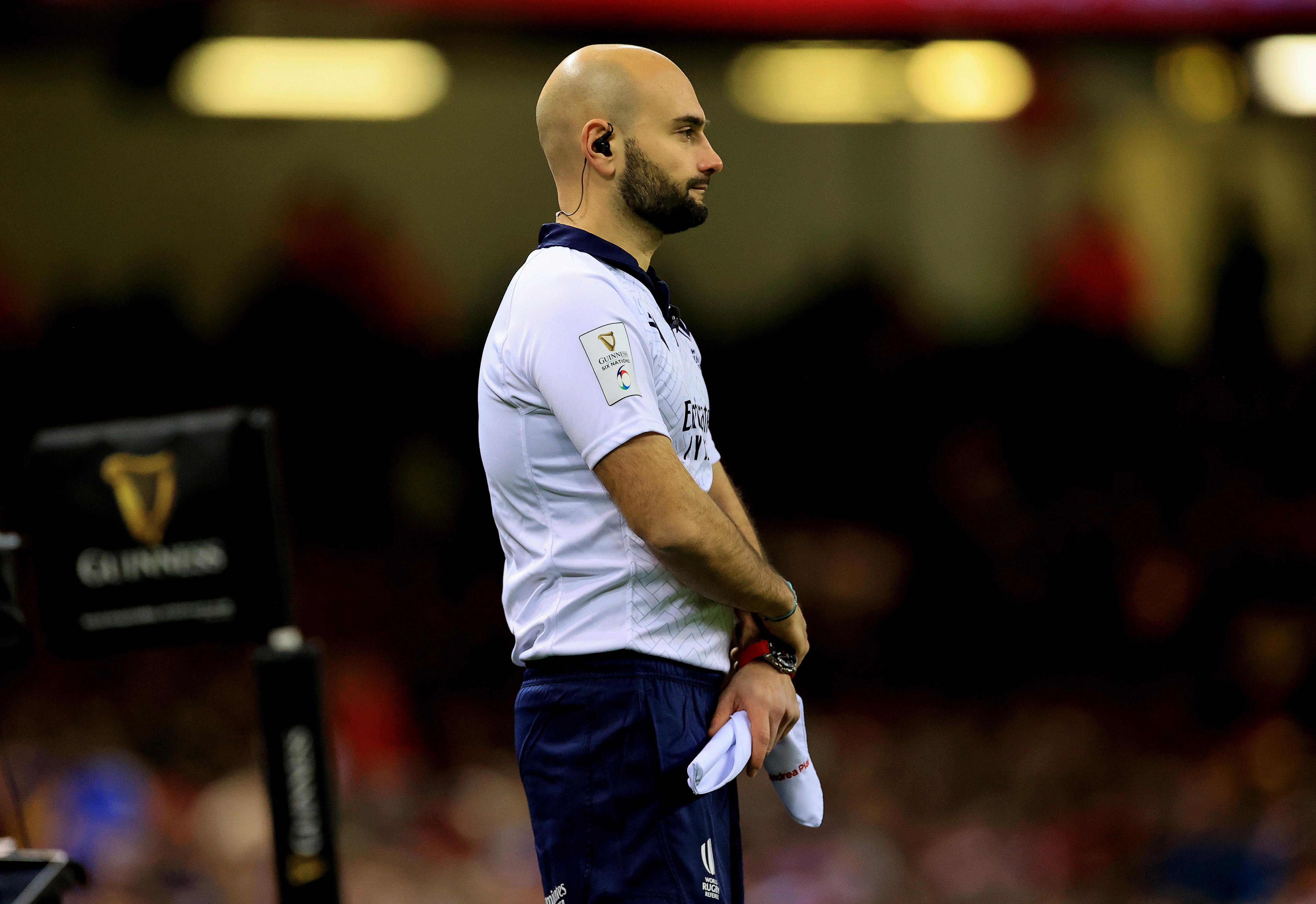 ANDREA PIARDI IS FORGING A PATH IN REFEREEING - Guinness Men's Six Nations