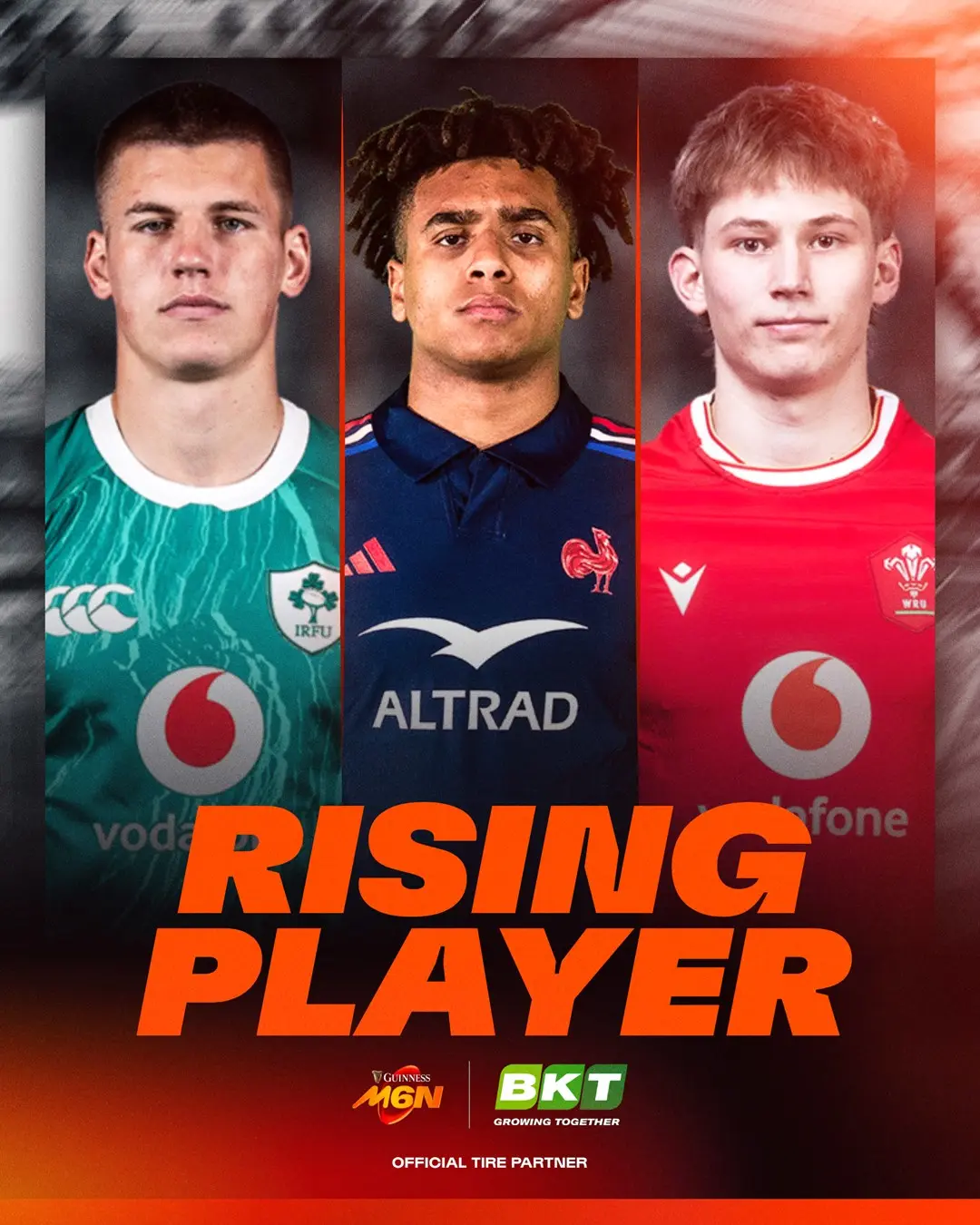 BKT Rising Player Award | The candidates | R3 | 2025 - Guinness Men's ...