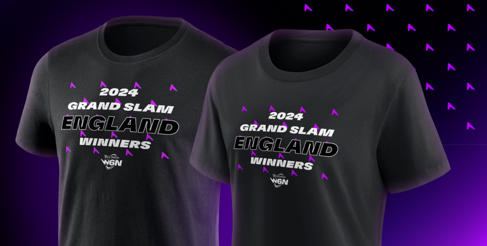 GET YOUR GRAND SLAM TEE NOW | WOMEN'S RUGBY | RED ROSES - Guinness ...