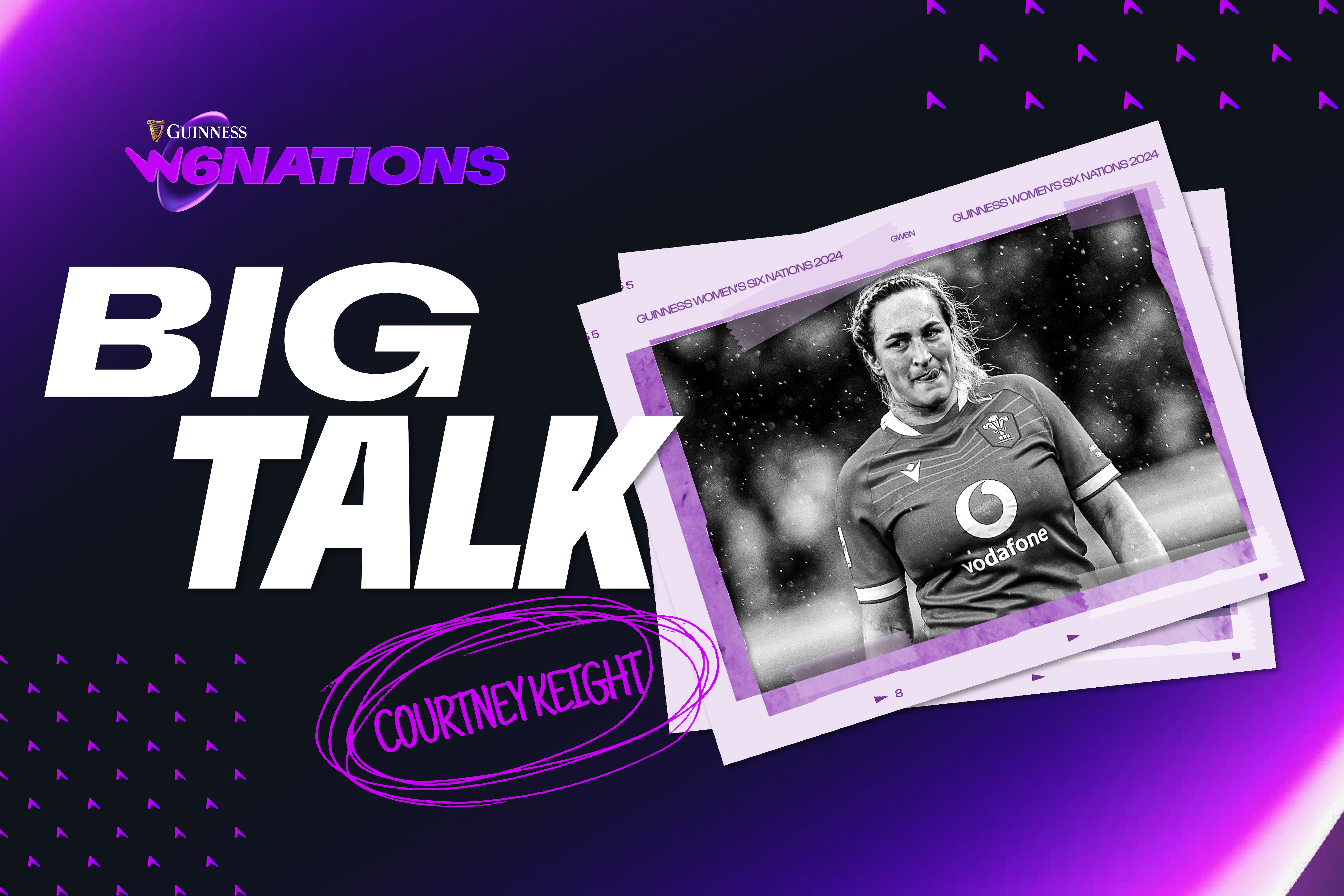 BIG TALK WITH WALES' COURTNEY KEIGHT | WOMEN'S RUGBY - Guinness Women's ...