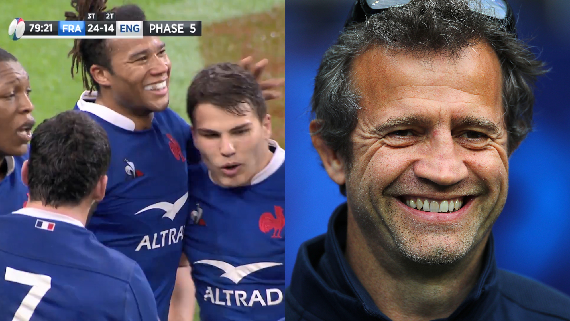 Galthié offers Dupont his glasses after clock mix-up - Guinness Men's ...