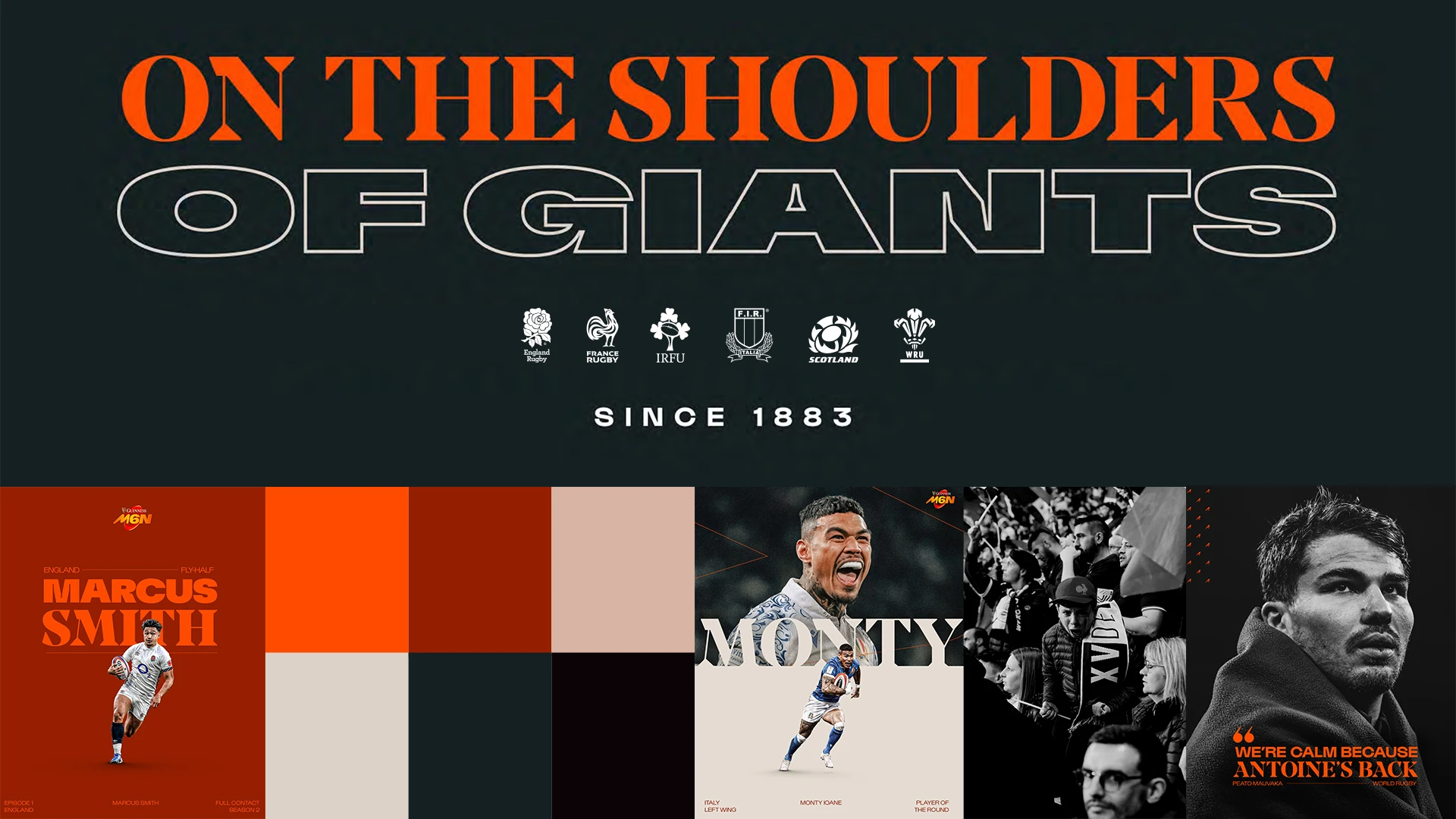 How our rebrand is recharging rugby - Guinness Men's Six Nations