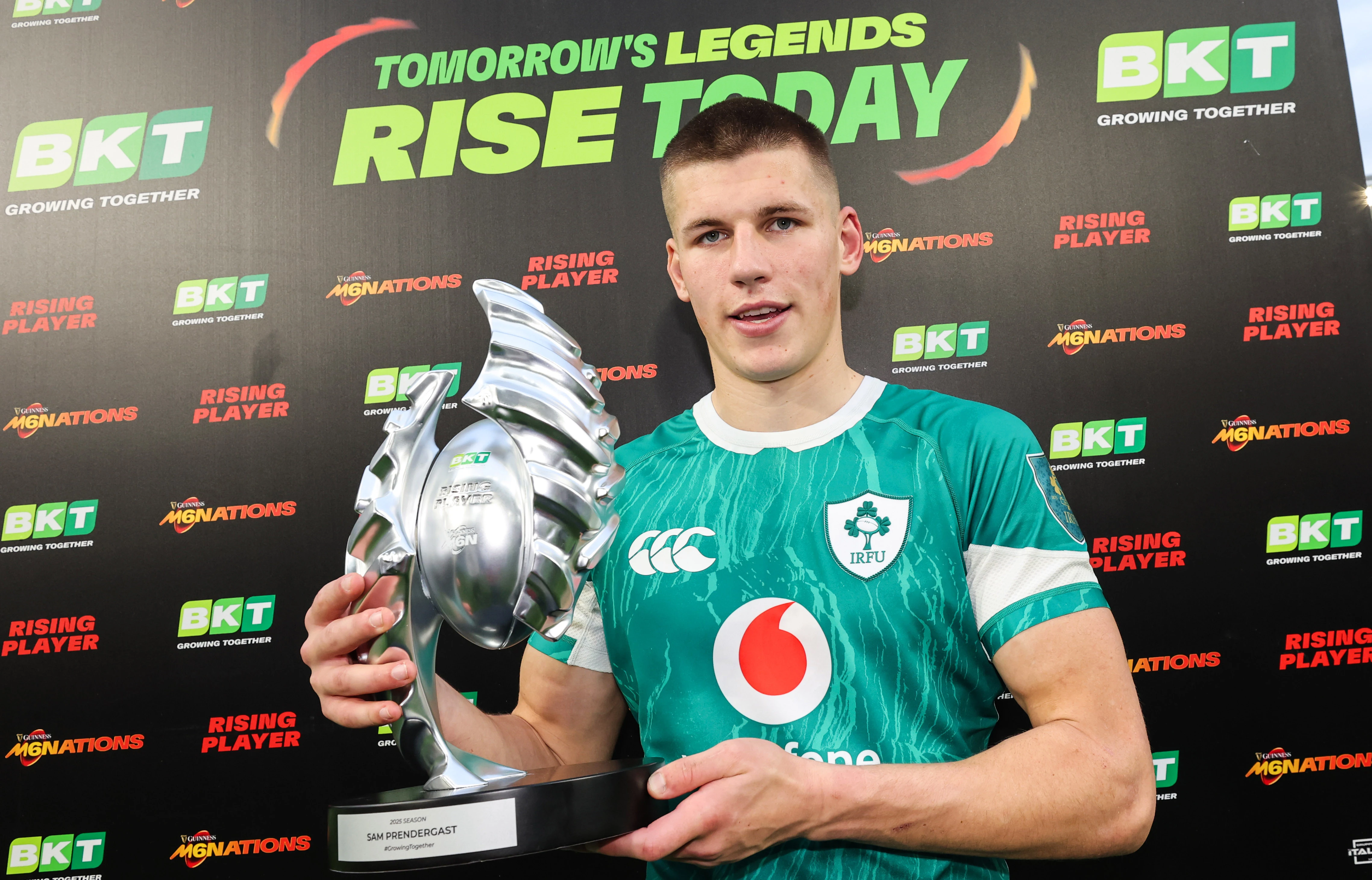 BKT Rising Player Award | The winner | Sam Prendergast | 2025 ...