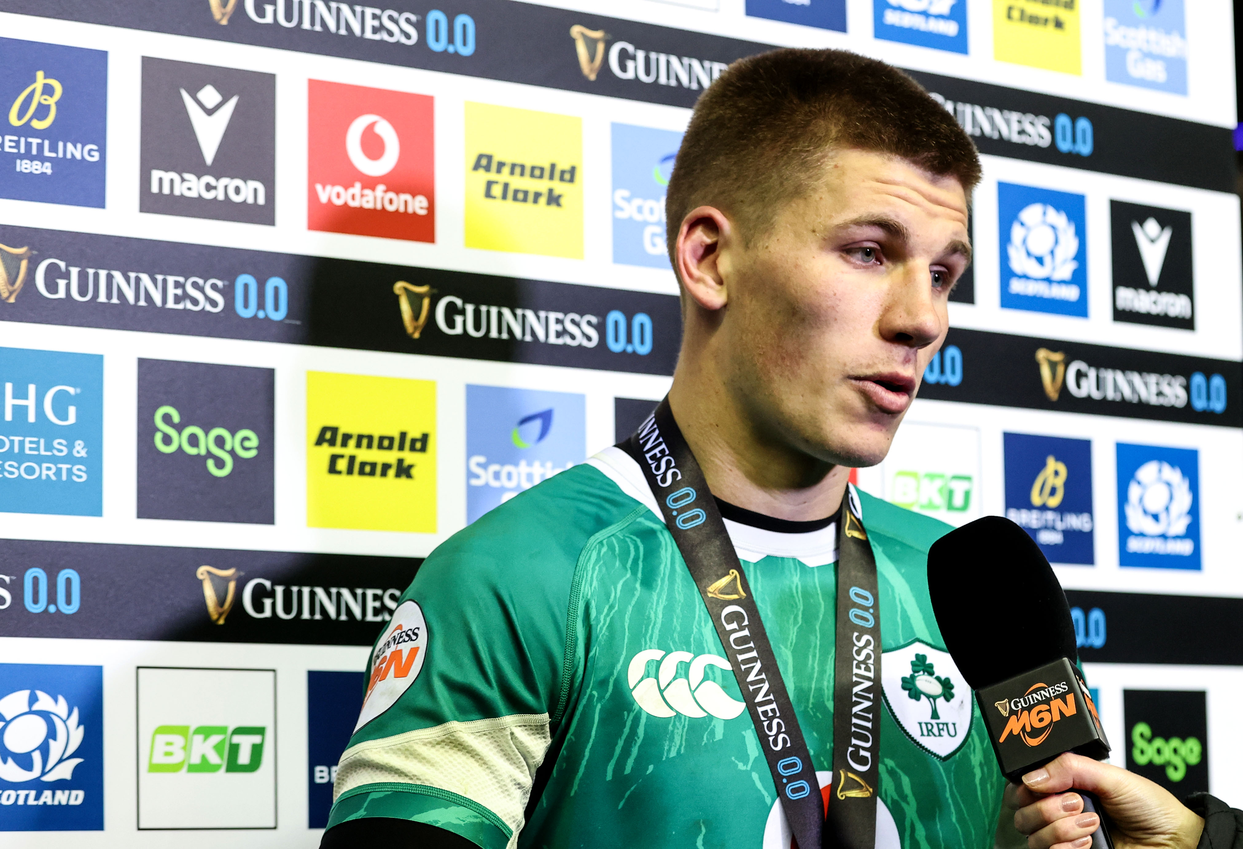 Sam Prendergast voted Player of the Round | Ireland Rugby | 2025 Six ...