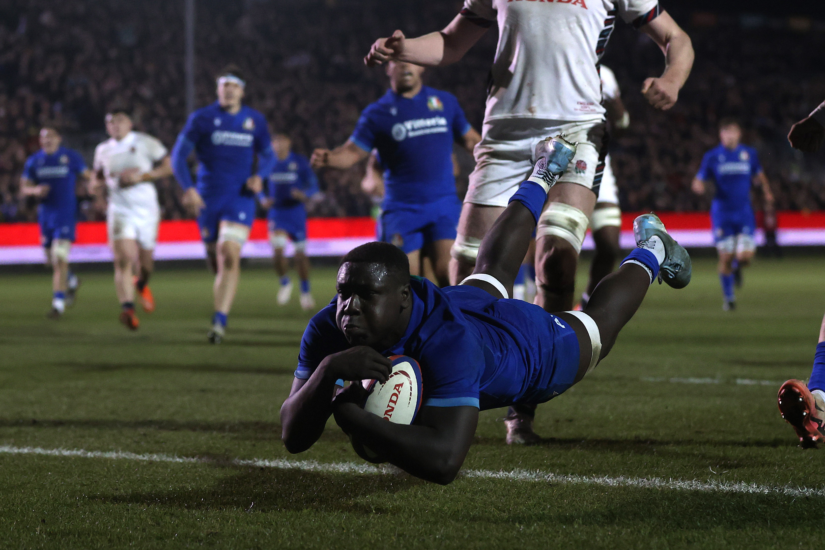 Match England 33 v Italy 24 - 07/03/2025 - U6N20 - Unders Six Nations