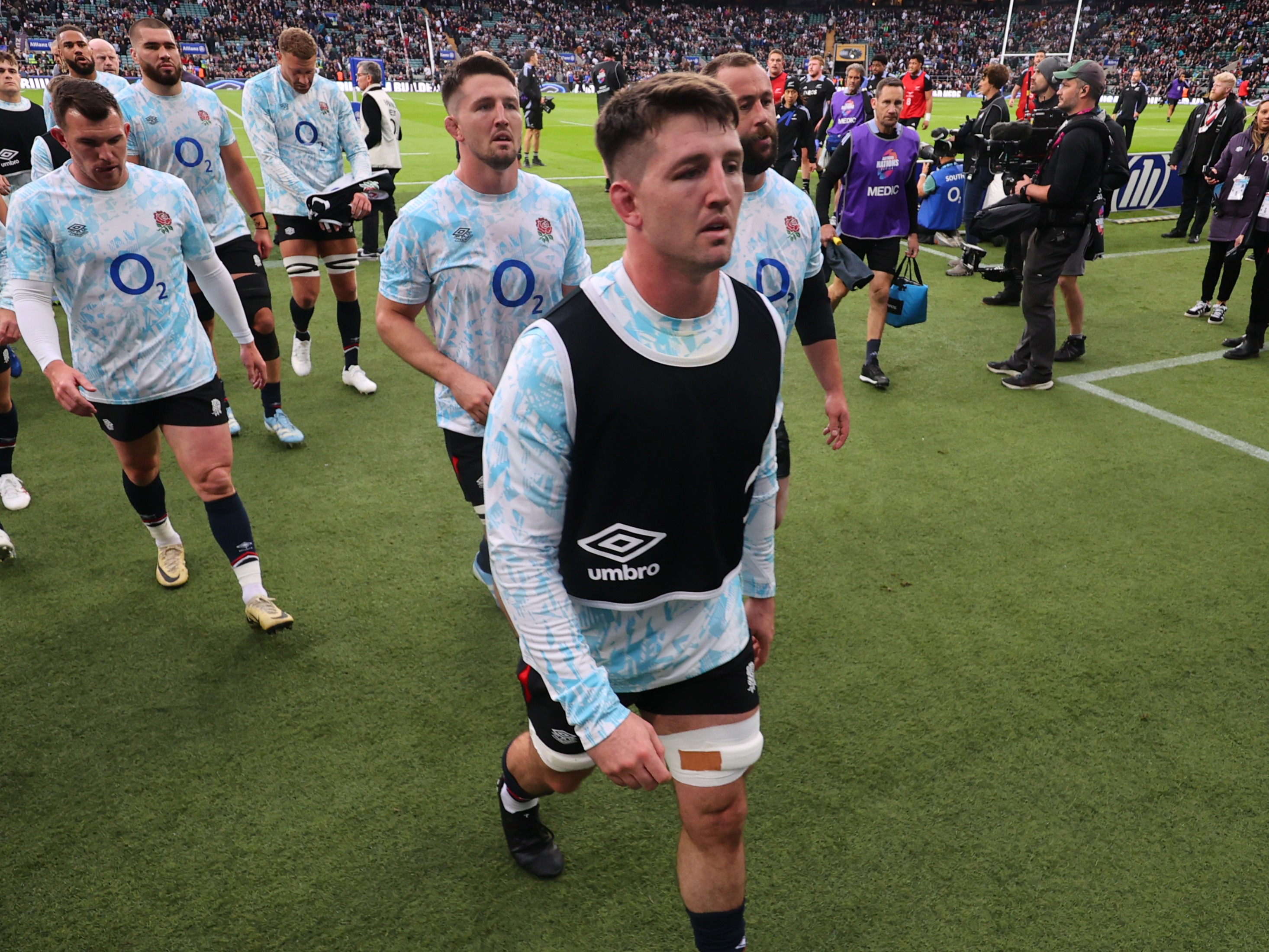 L'équipe d'Angleterre contre l'Irlande - Guinness Hommes Six Nations