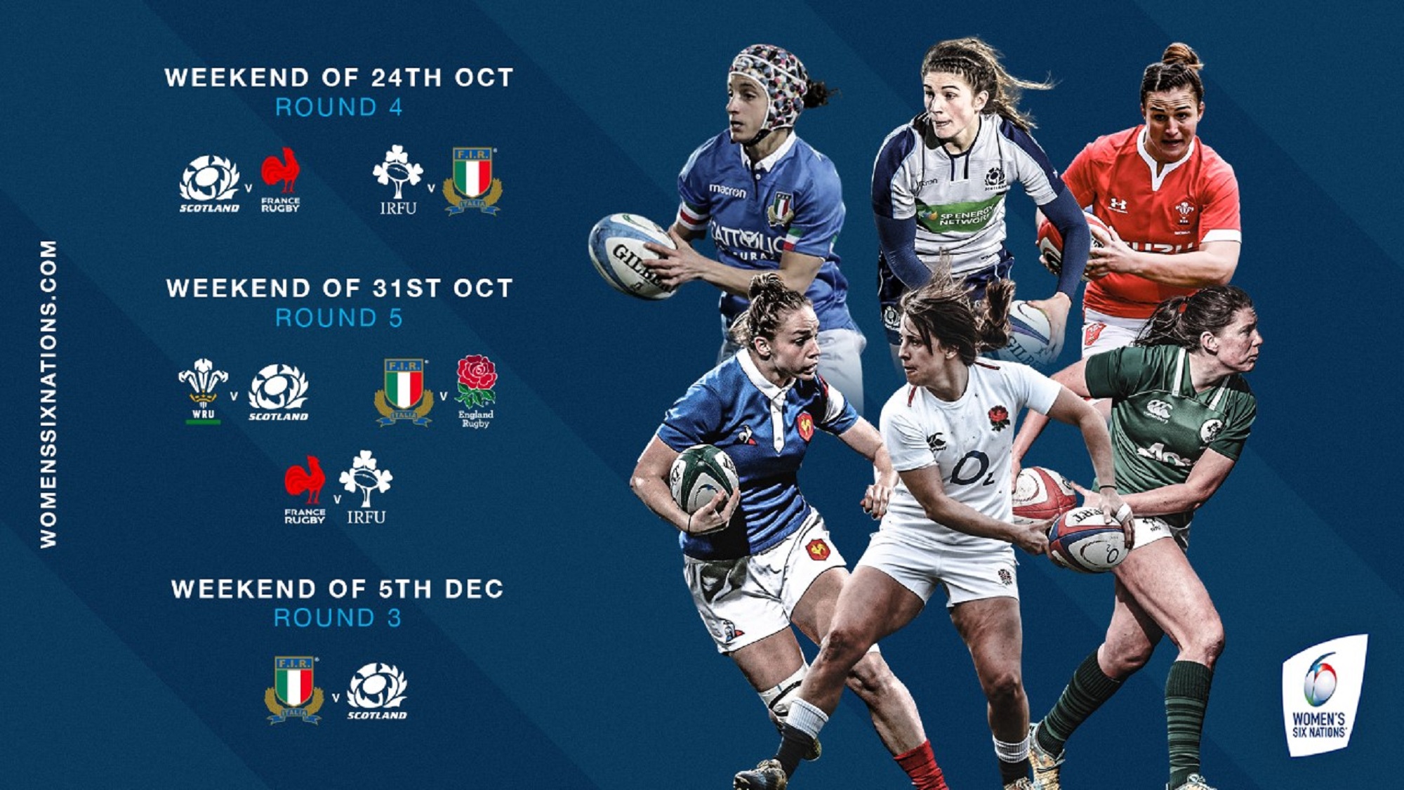 Date for Women s Six Nations 2020 restart announced Guinness Women s Six Nations