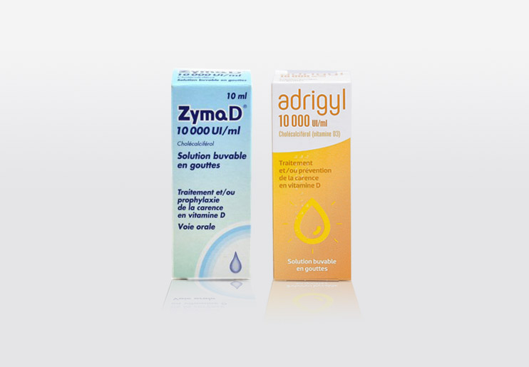 Composition de la vitamine D pour bébés : les cas du ZymaD et de l’Adrigyl