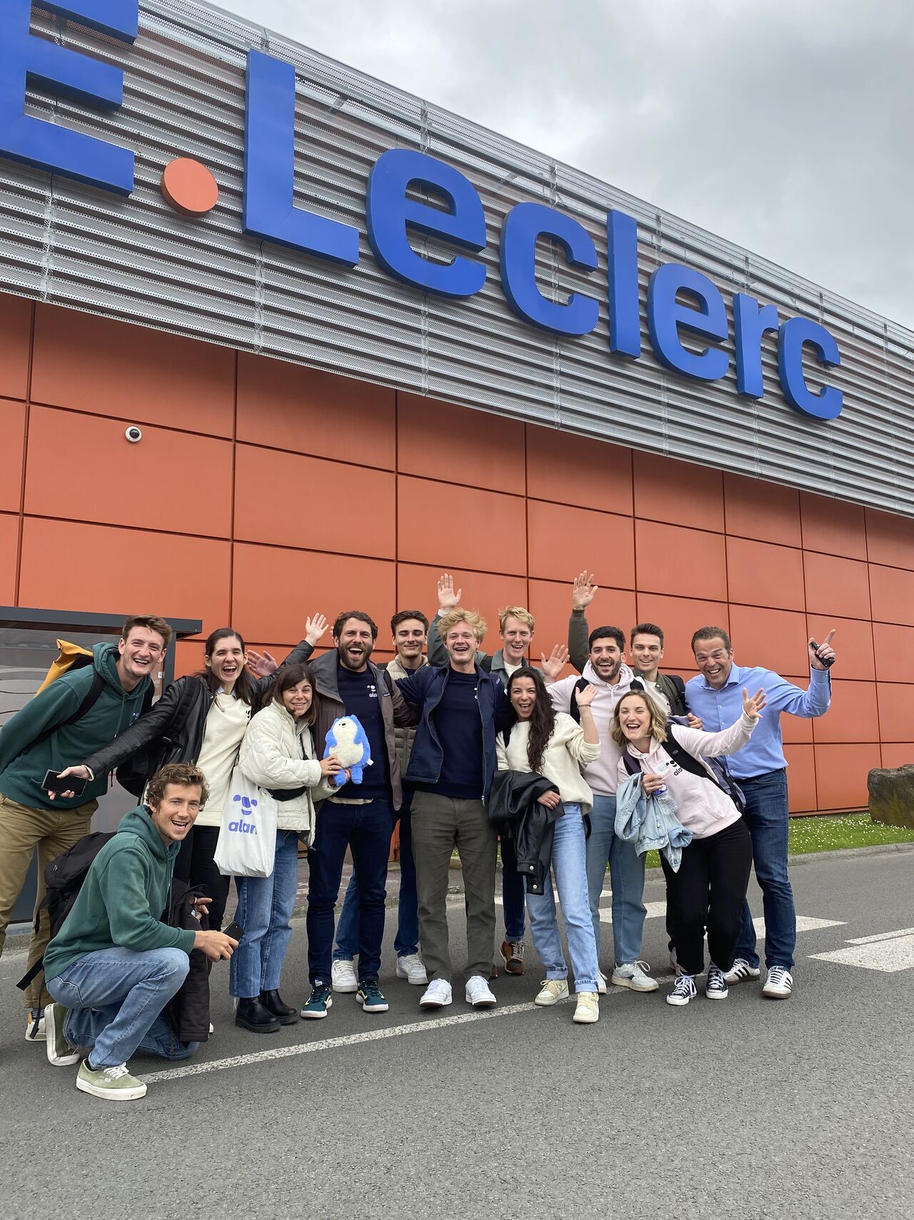 Les équipes d’Alan en immersion dans le magasin E.Leclerc de Templeuve