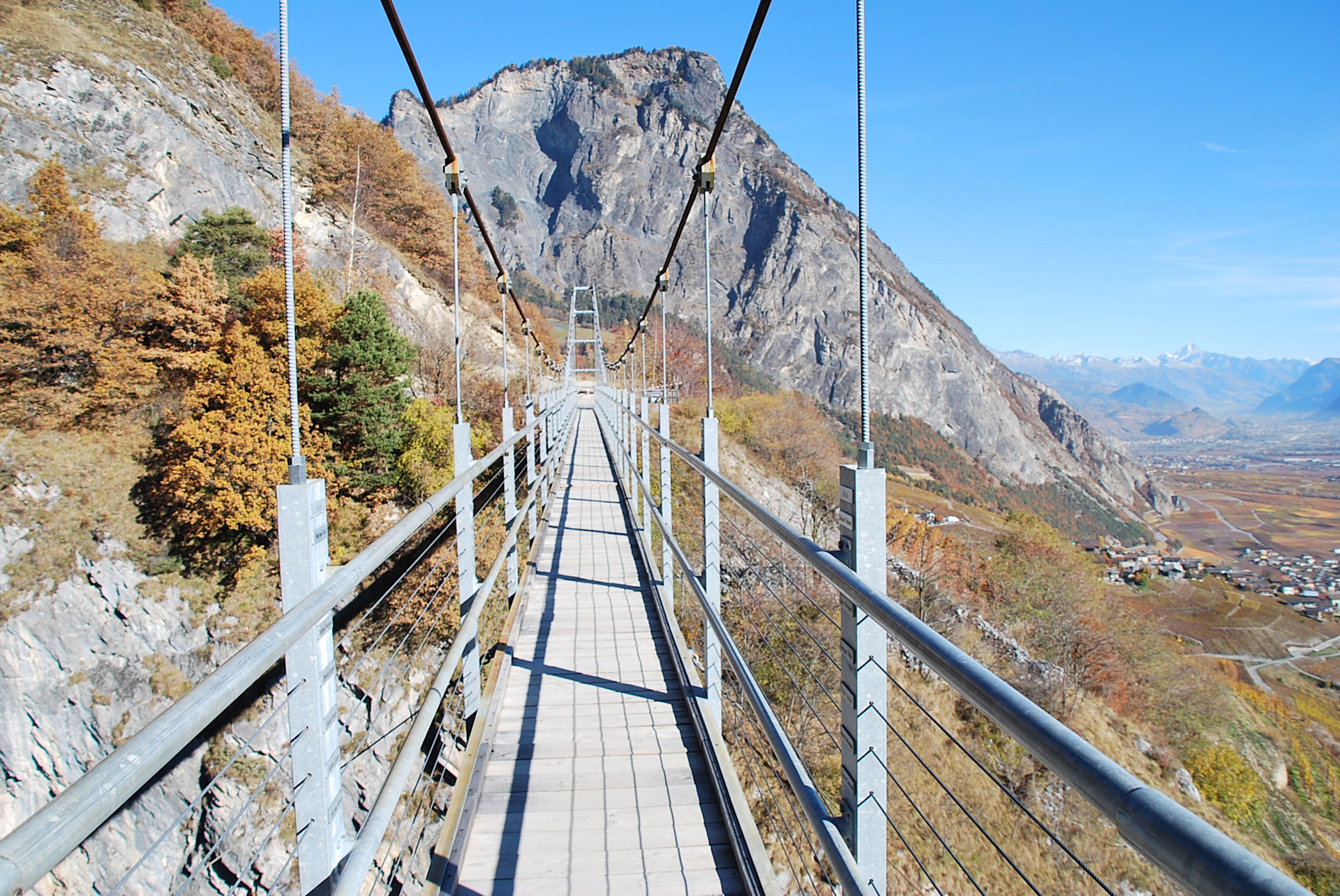 Farinet footbridge | Valais Switzerland