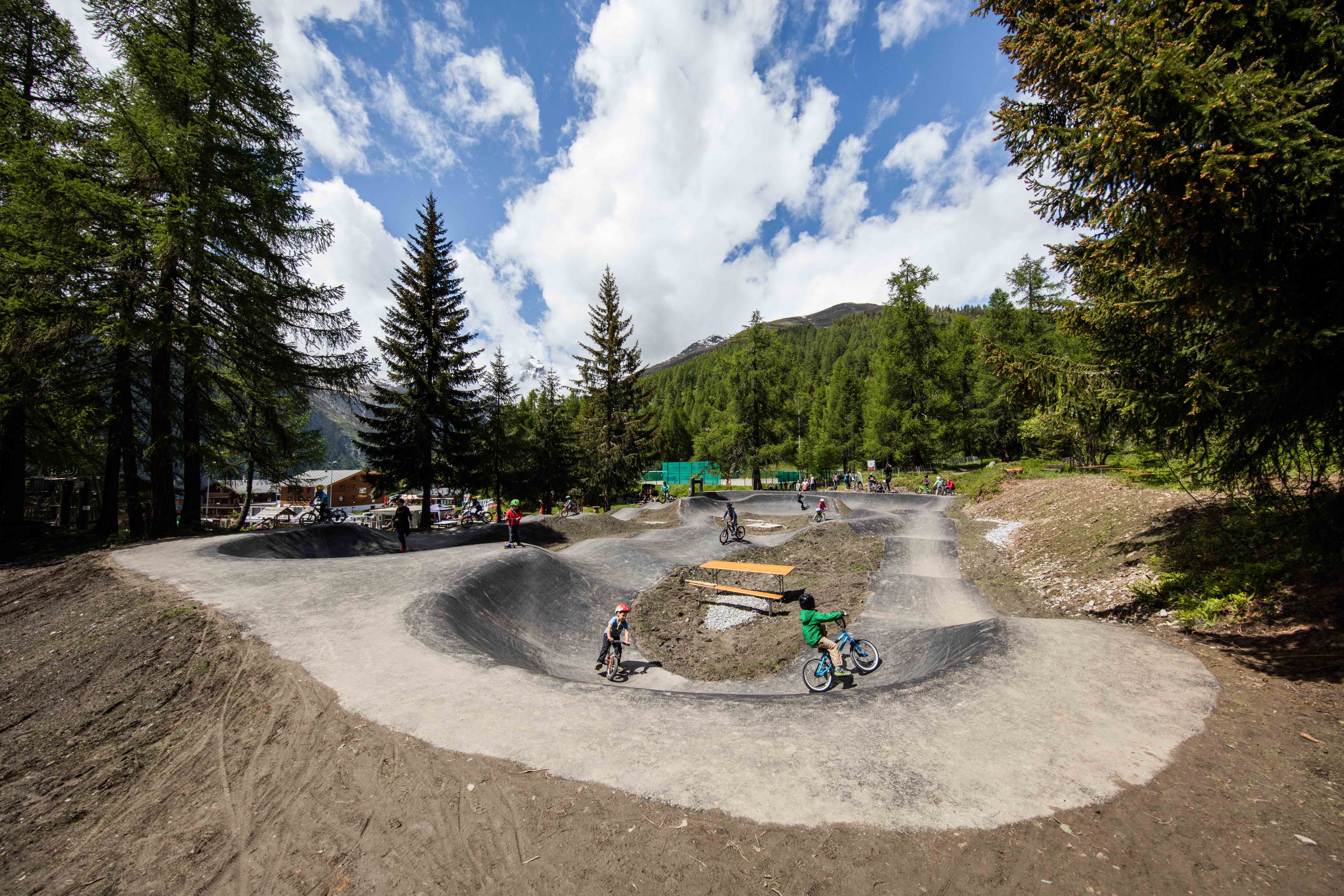 Pumptracks and skills parks | Valais Switzerland