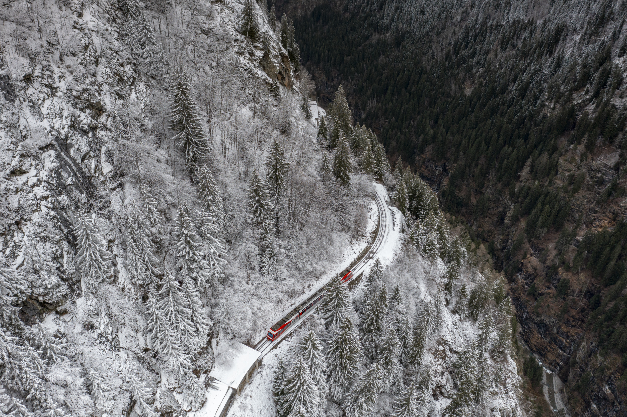 Day Pass Martigny - Chamonix - Martigny aboard the panoramic train ...